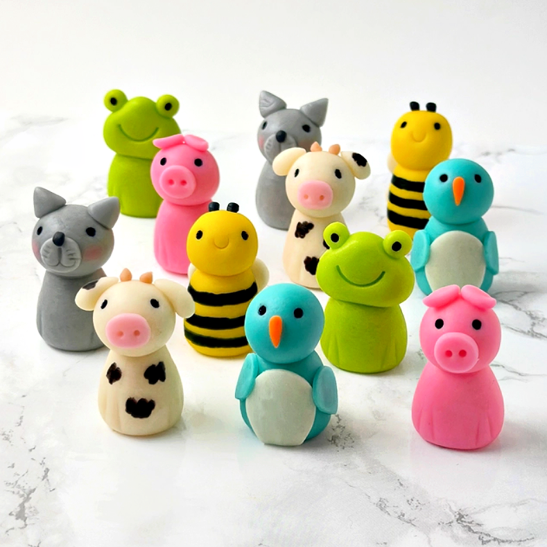 Animal Marzipan Candy Sculptures | marzipops