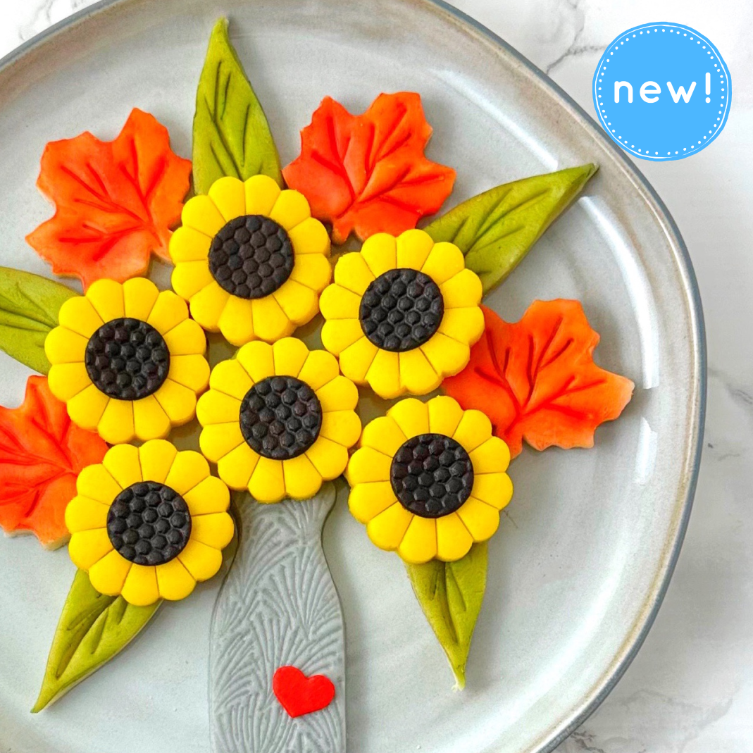Autumn Flower Marzipan Bouquet | marzipops